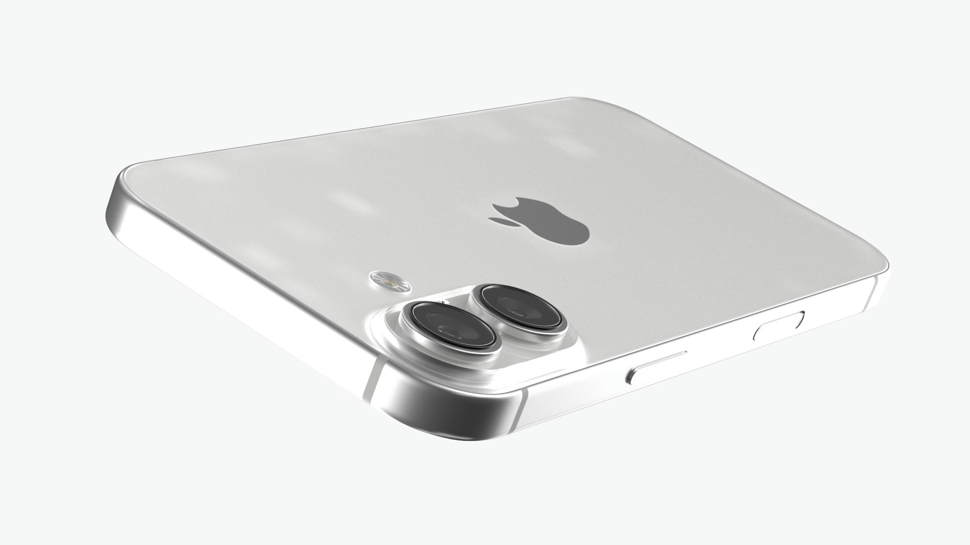 3D Model Apple IPhone 16 White - TurboSquid 2281280