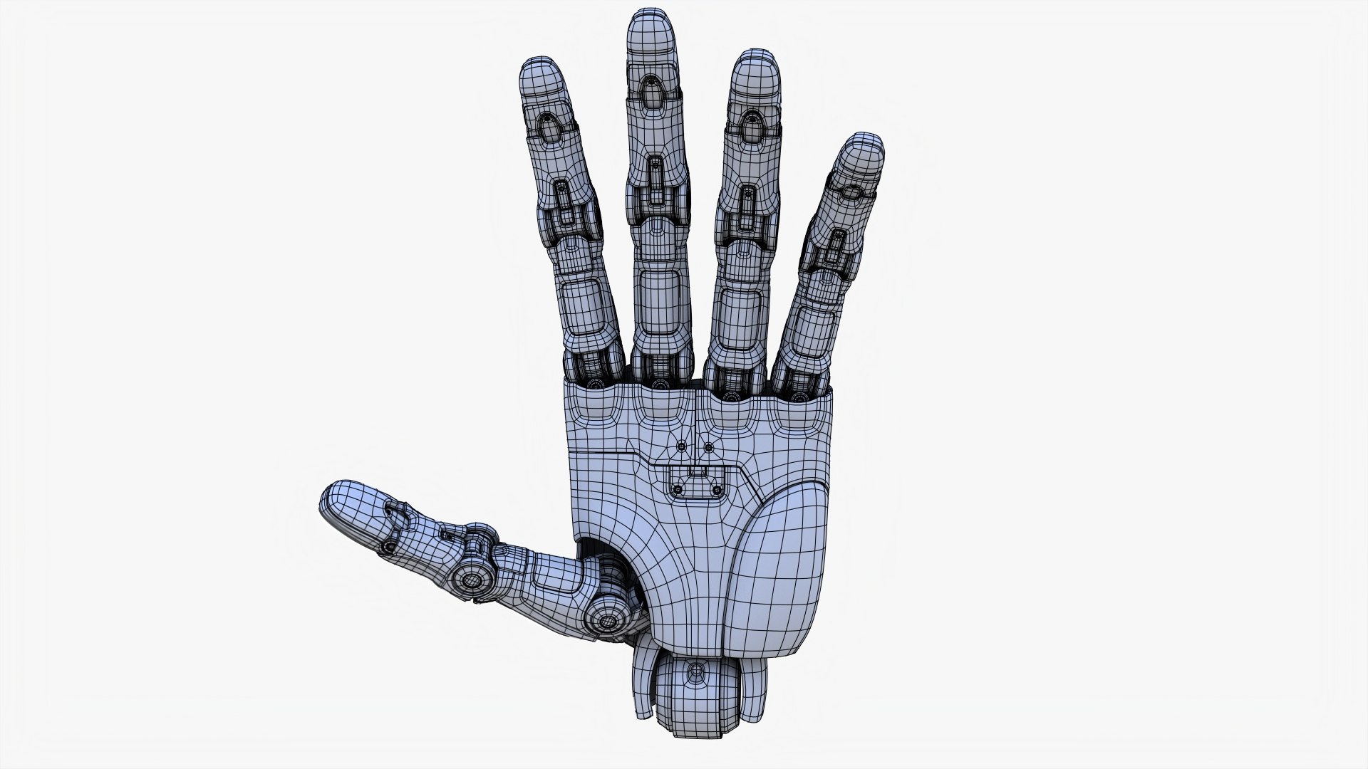 Robot Hand 3D Model - TurboSquid 1497212