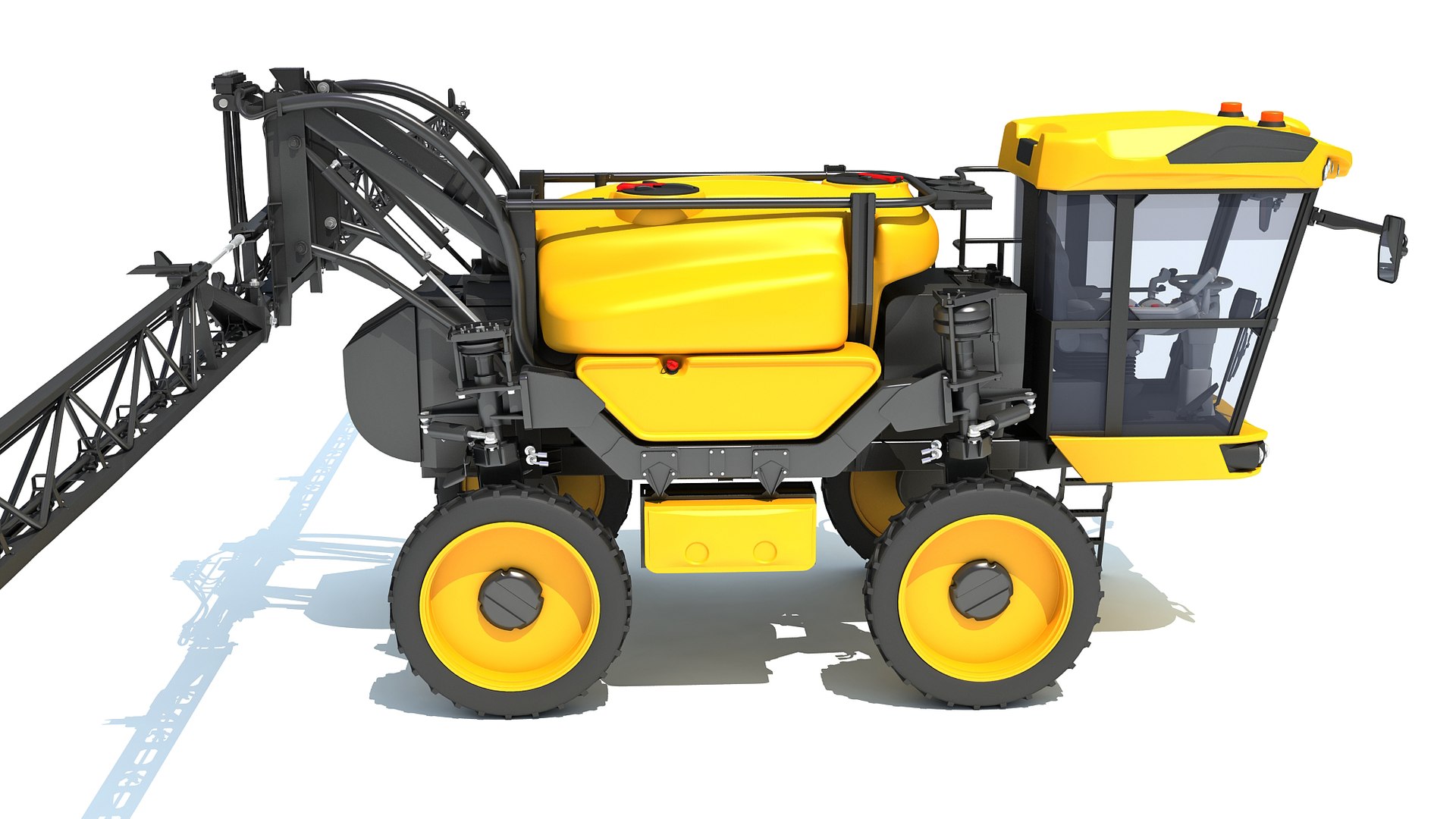 3D Farm Sprayer - TurboSquid 1820662