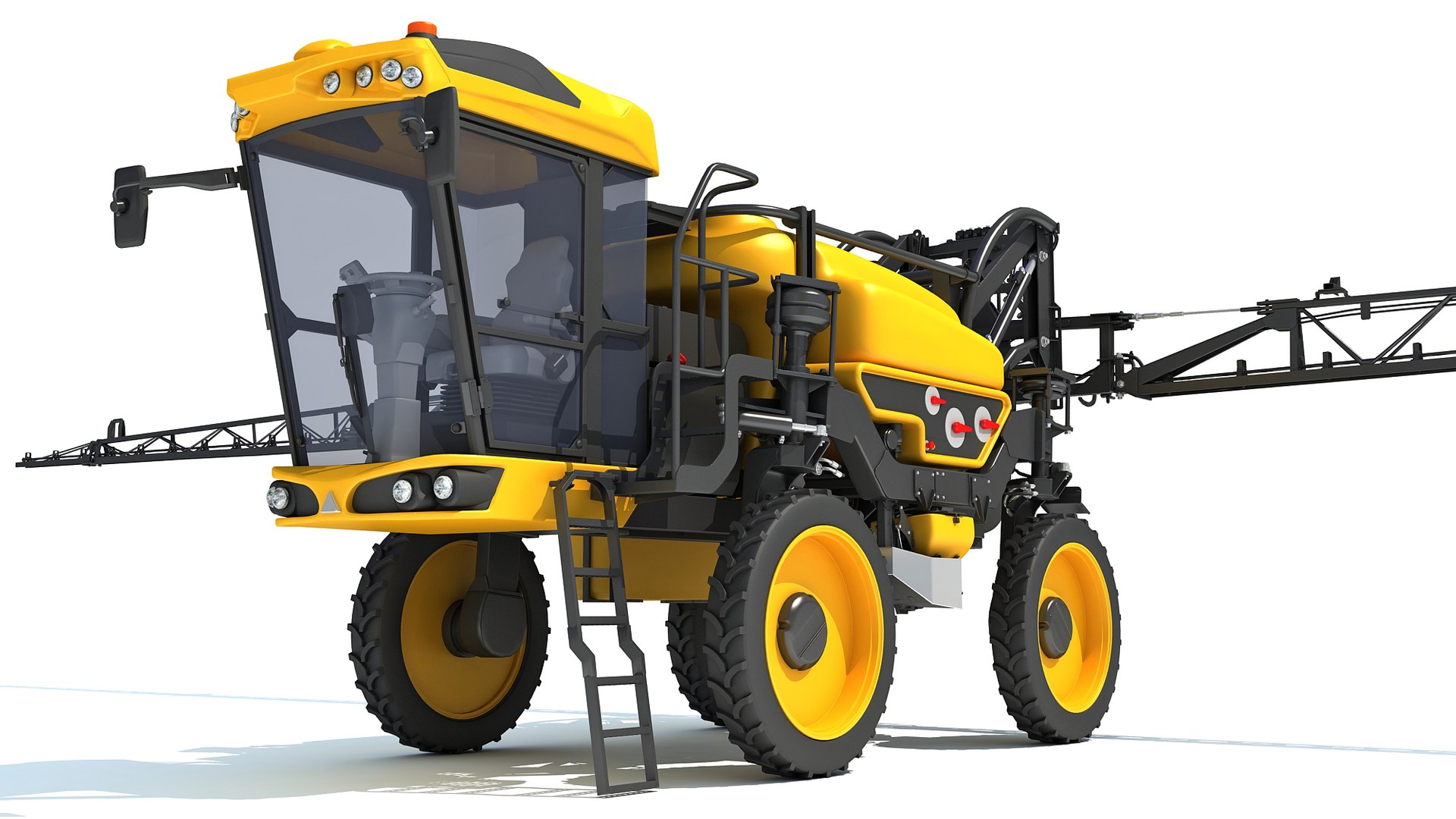 3D Farm Sprayer - TurboSquid 1820662