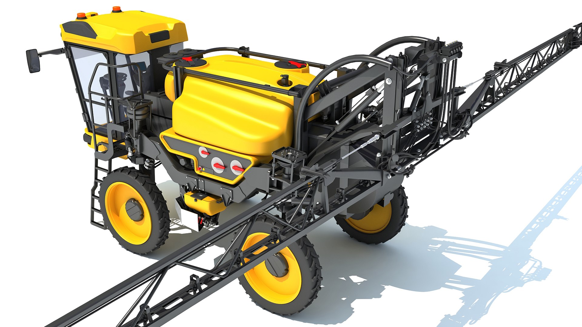 3D Farm Sprayer - TurboSquid 1820662