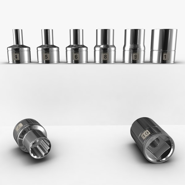 3d socket wrench set