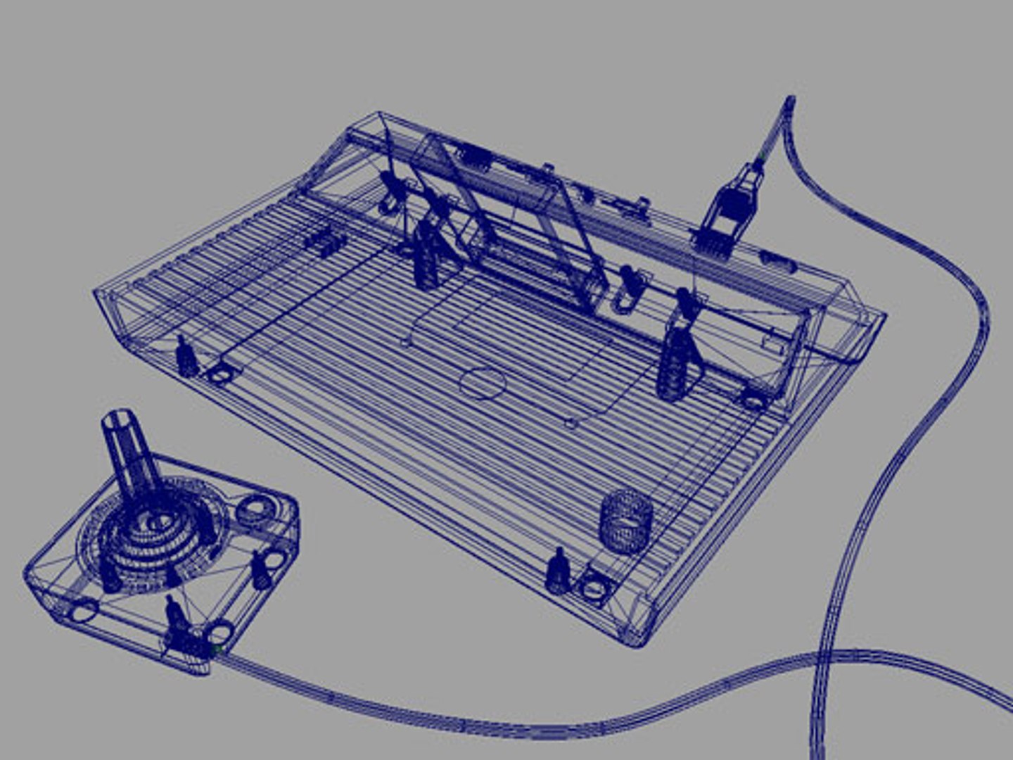 3d model classic console