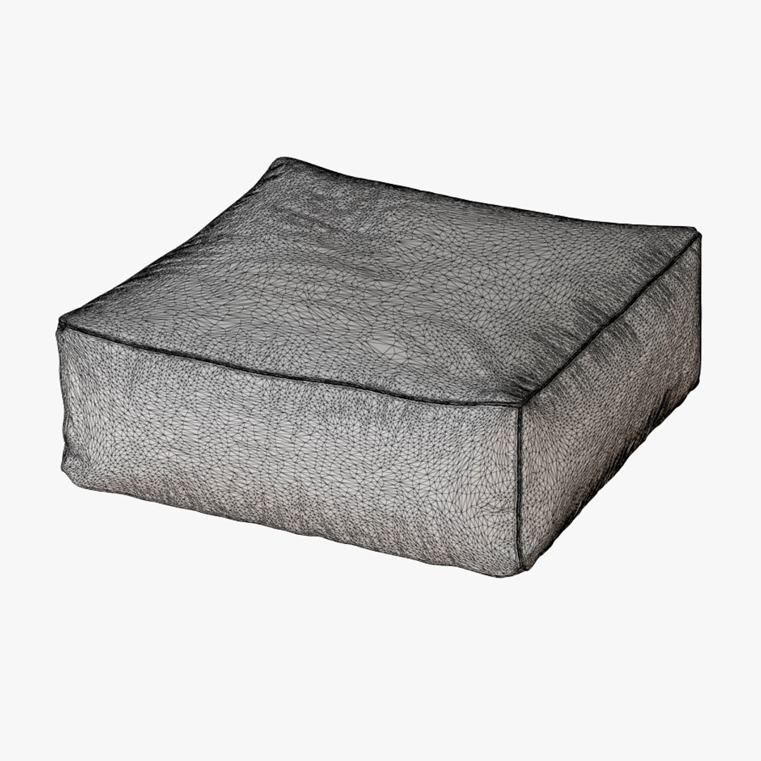 3D Pouf Pianca Limbo Model - TurboSquid 1189591