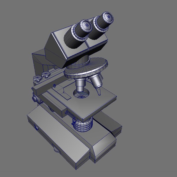 microscope 3d obj