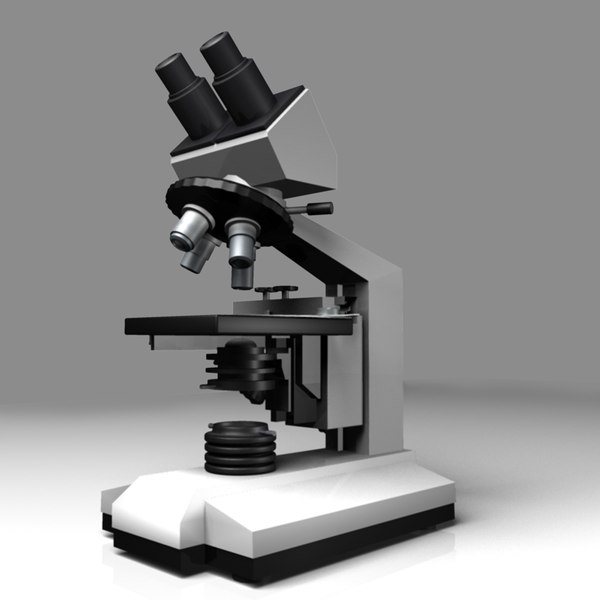 microscope 3d obj