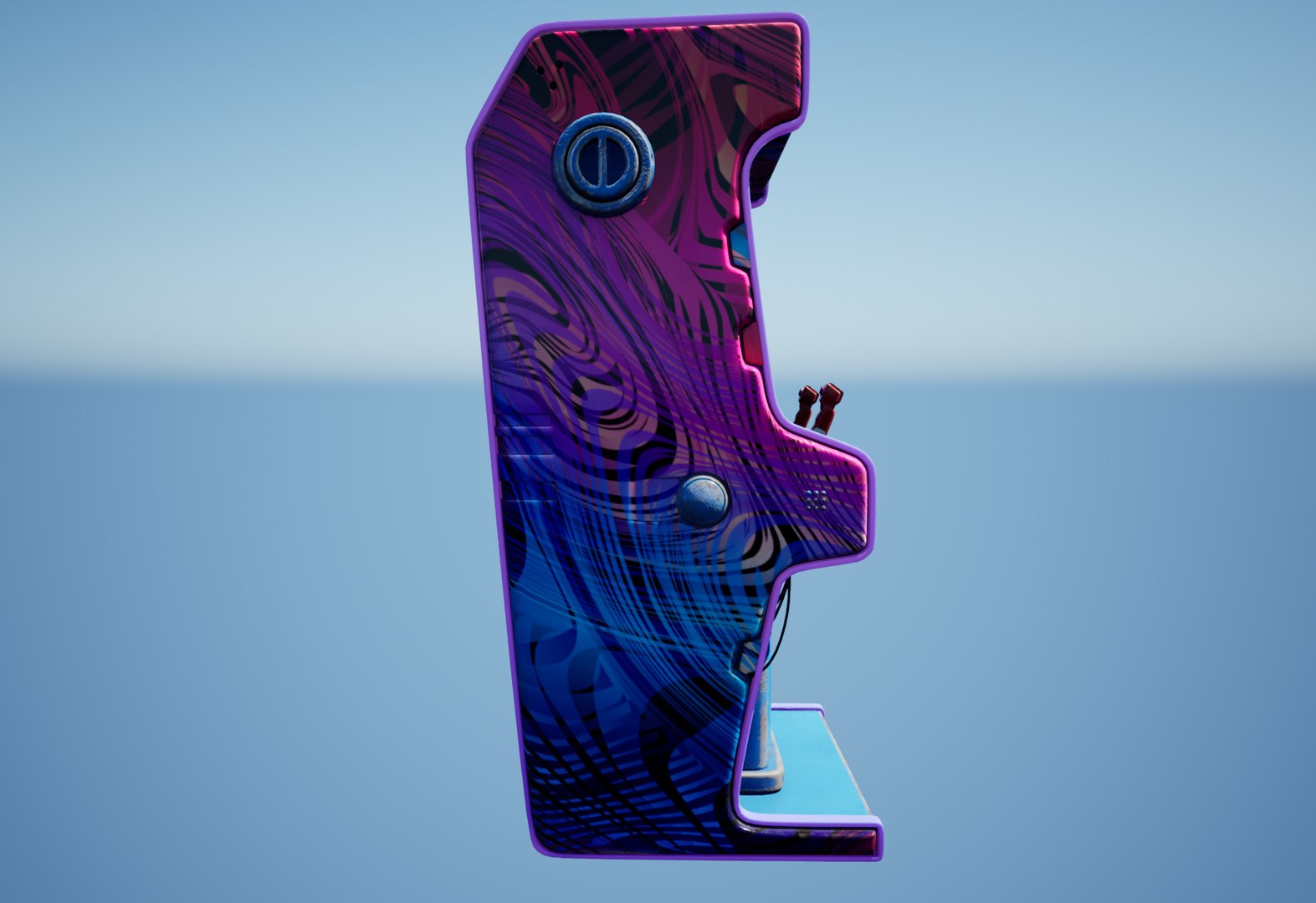 3D Cyberpunk Arcade Machine - TurboSquid 2260411