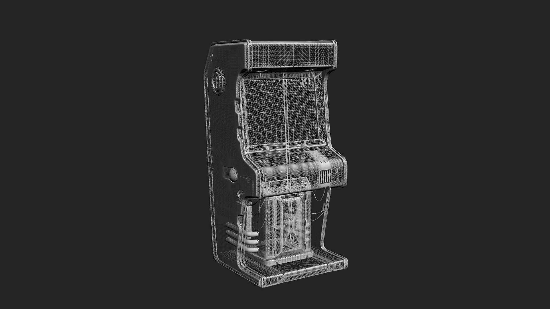 3D Cyberpunk Arcade Machine - TurboSquid 2260411