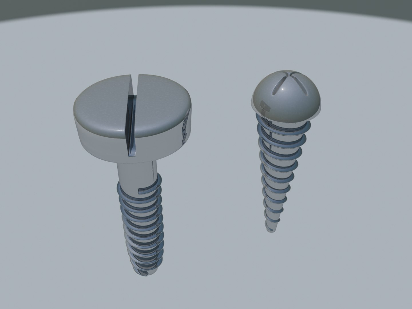 3d Model Of Bolts Allen Key