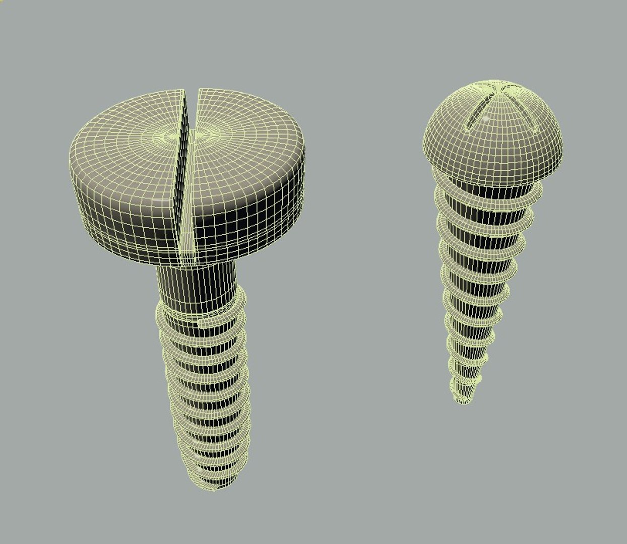 3d Model Of Bolts Allen Key