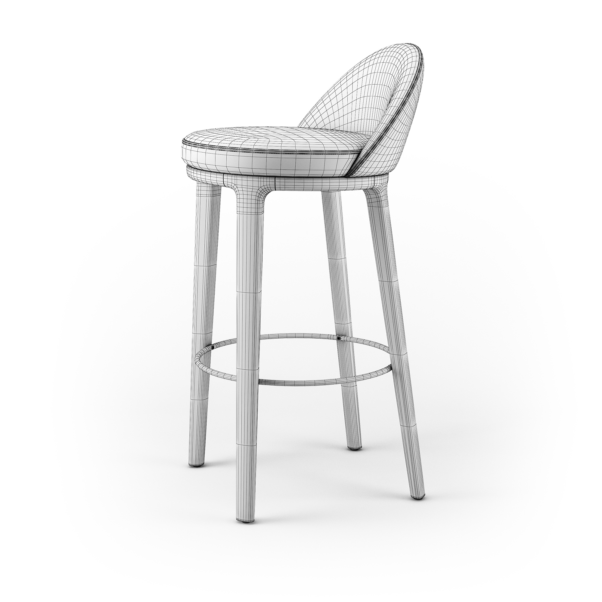 Lema lucylle stool 3D model - TurboSquid 1680017