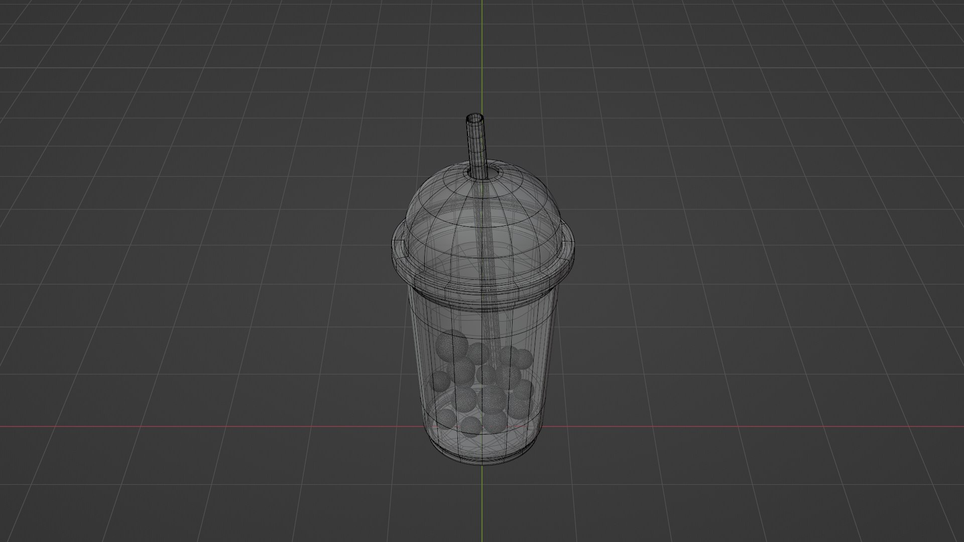Cup Of Bubble Tea 3D Model - TurboSquid 2215731