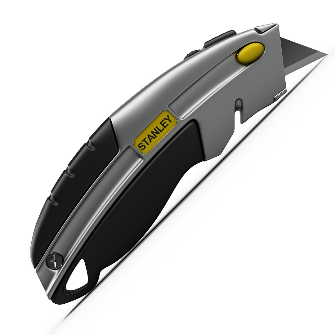 Stanley Utility Knife 3d Max