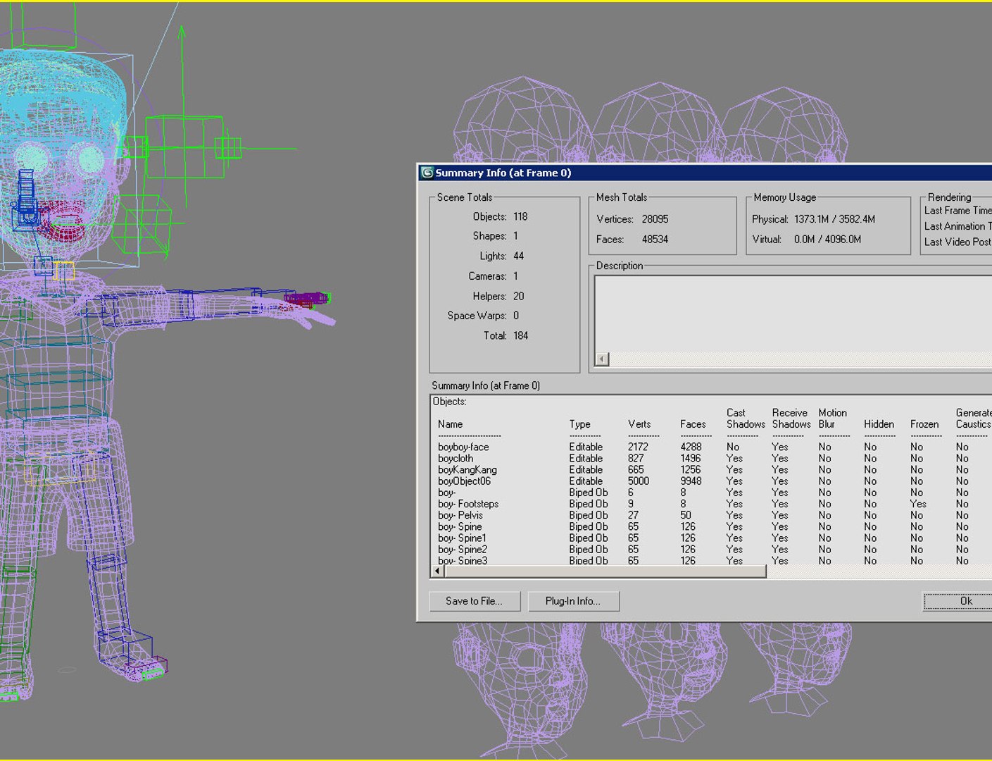 3ds Max Charecter