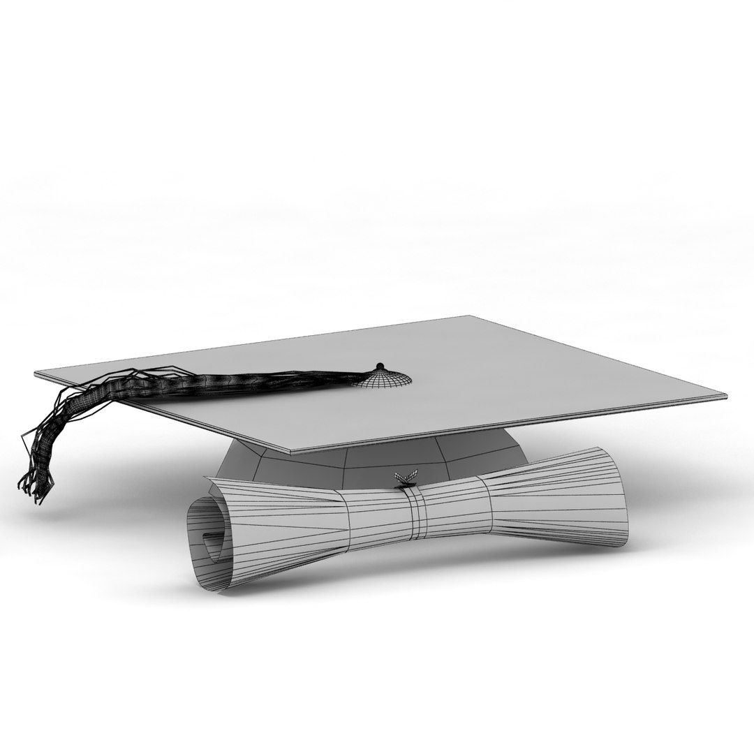 3d Model Graduation Cap