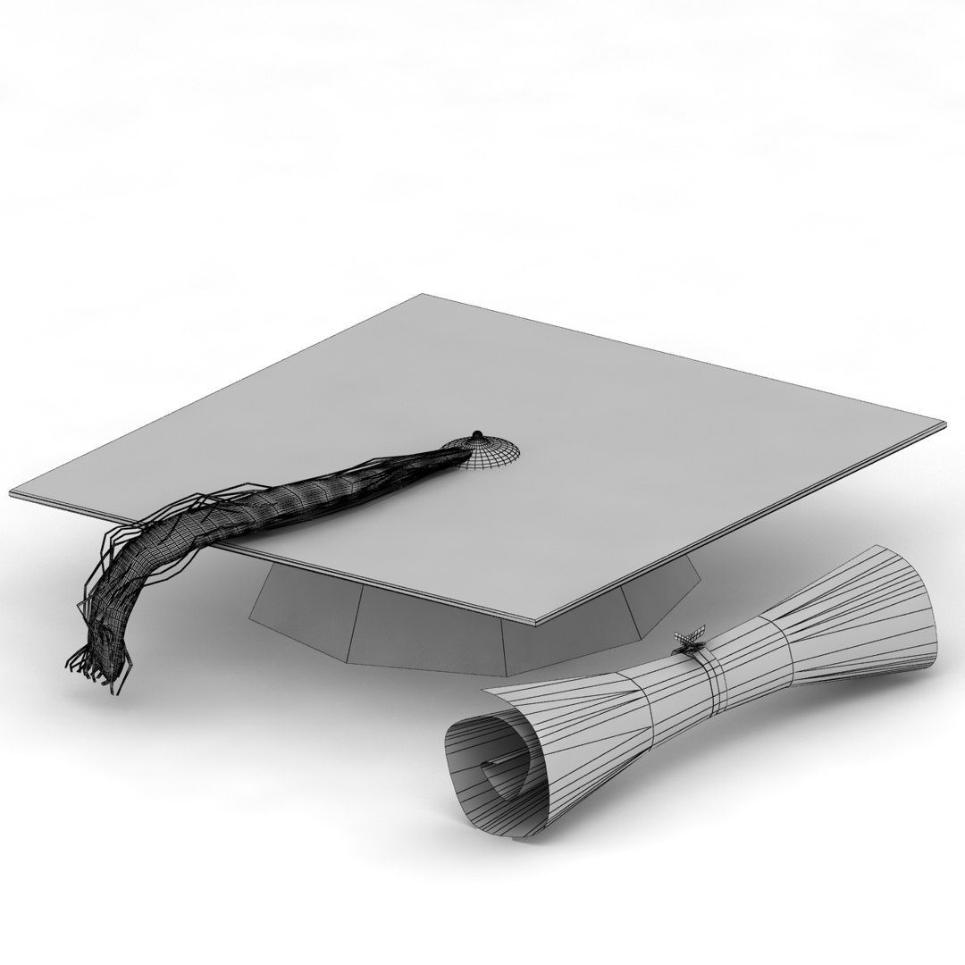 3d Model Graduation Cap
