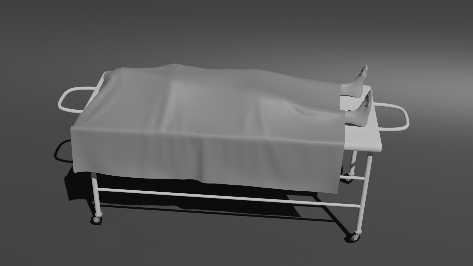 modelo 3d Cadáver masculino - TurboSquid 2018806