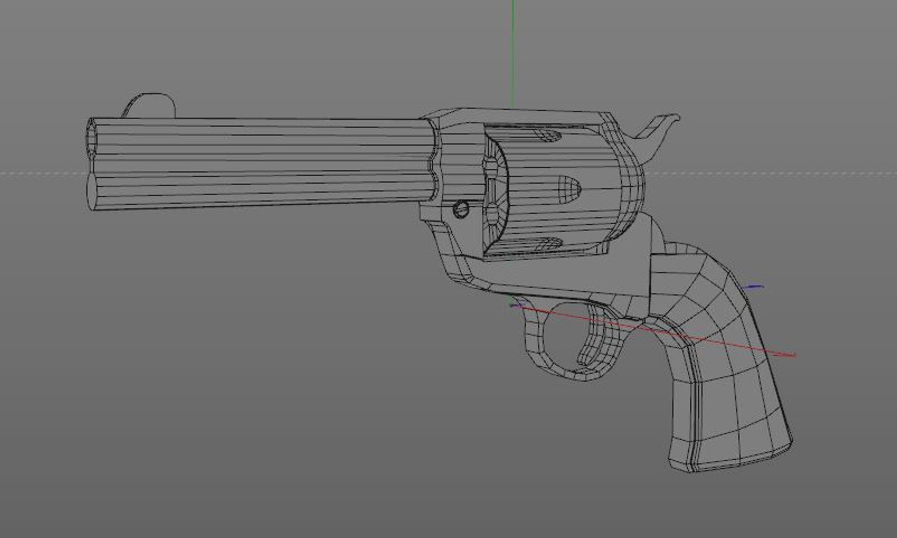 3d Model Ready Colt 45