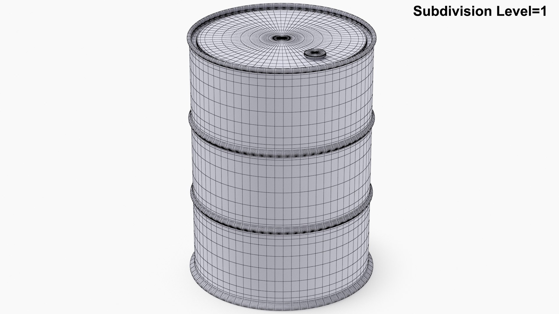 Oil Barrel 3D Model - TurboSquid 2071397
