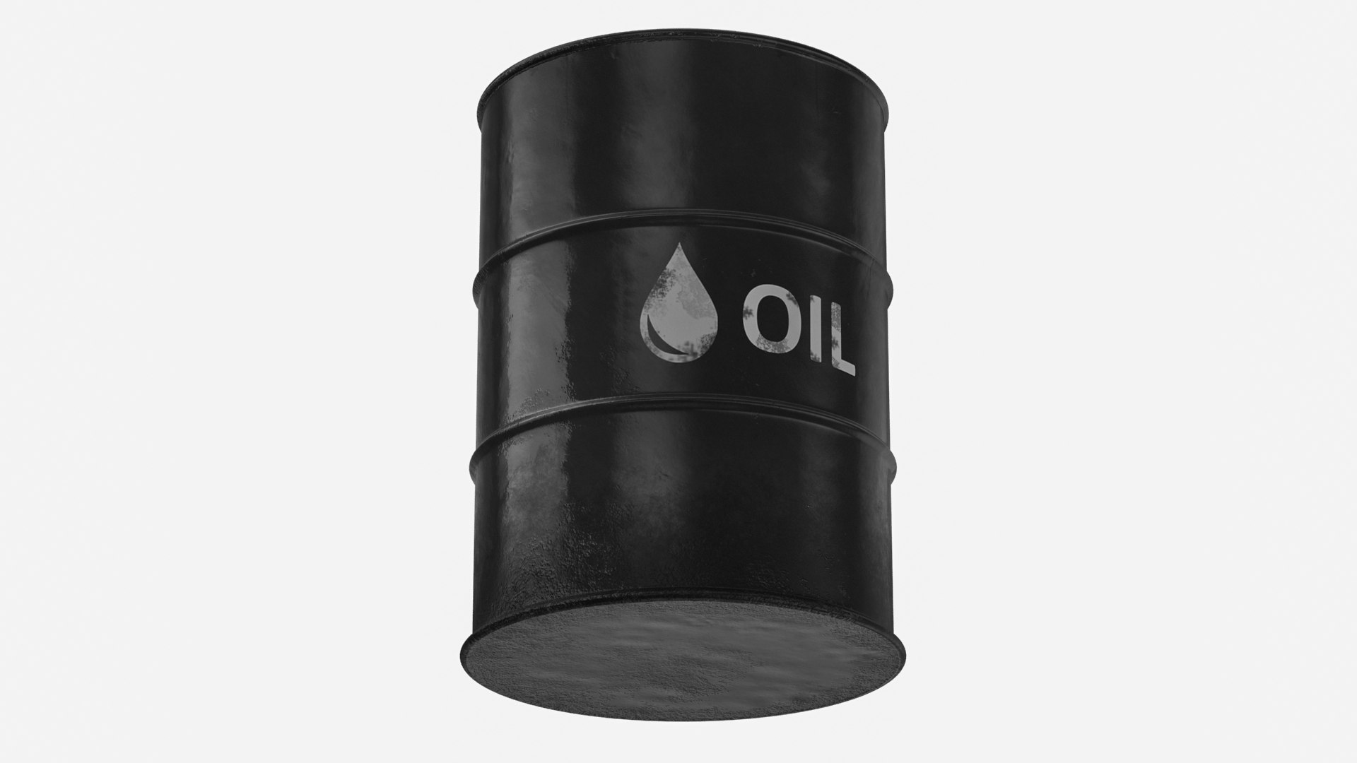 Oil Barrel 3D model - TurboSquid 2071397
