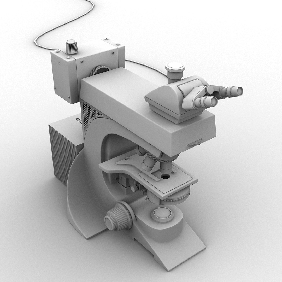 optical microscope 3d max