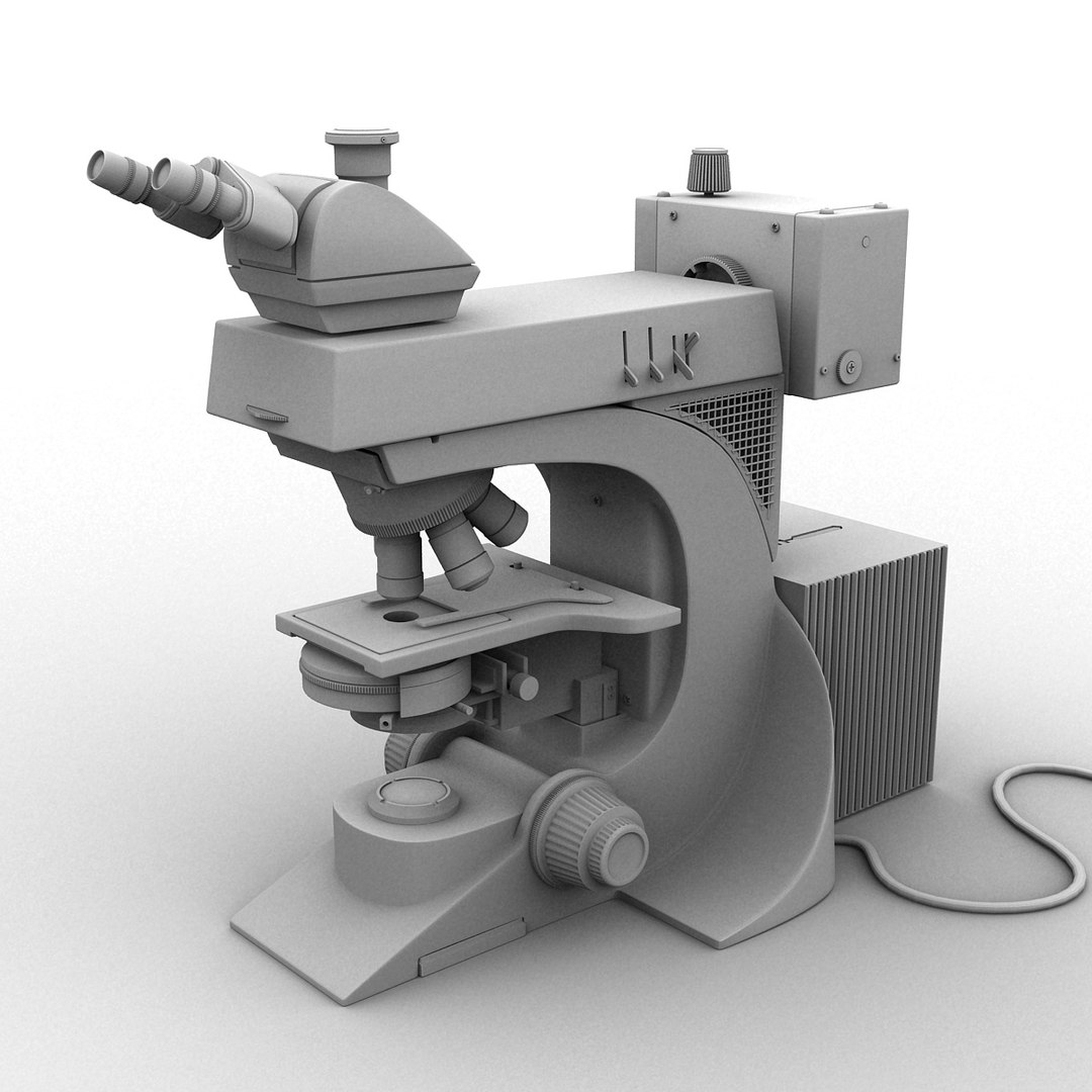 optical microscope 3d max