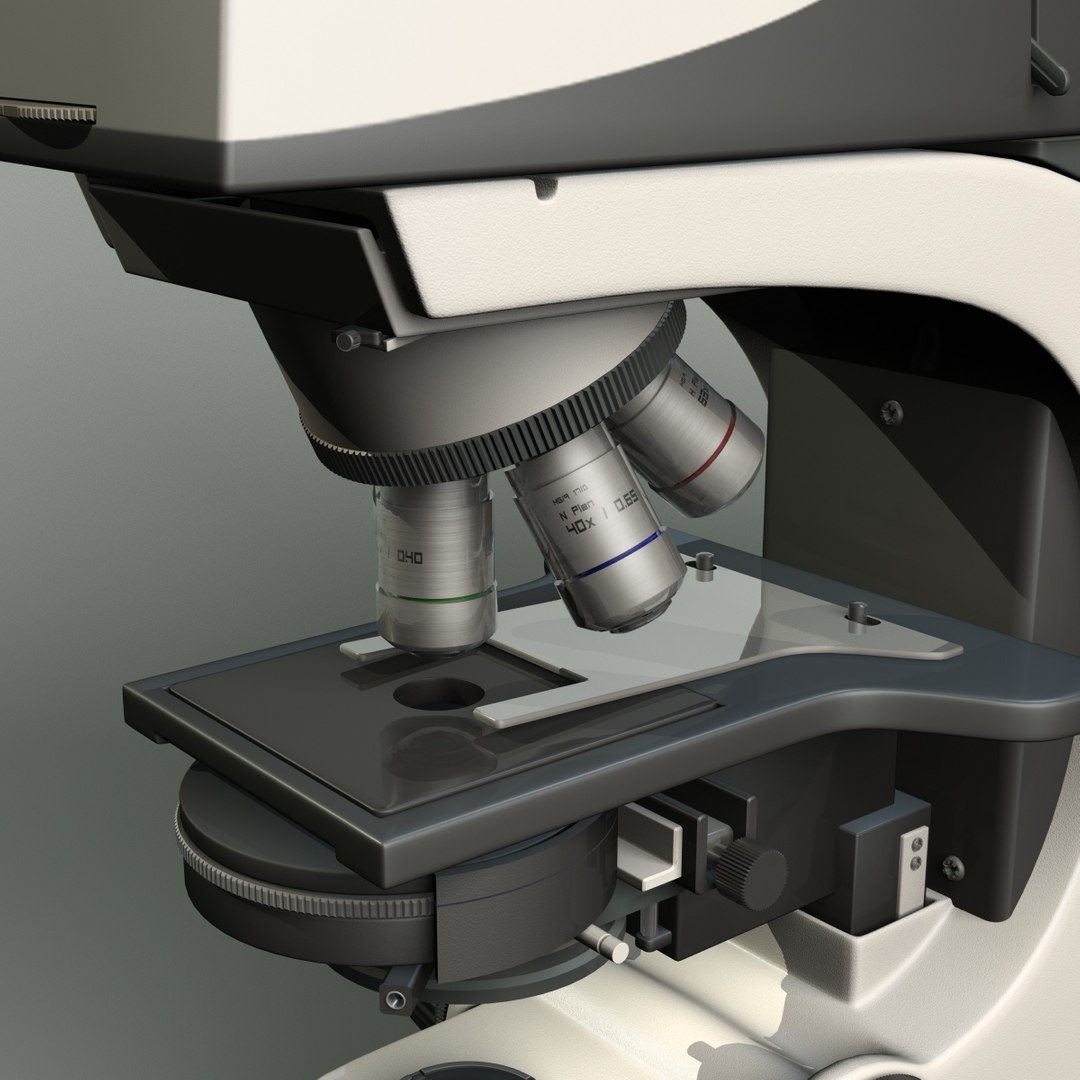 optical microscope 3d max