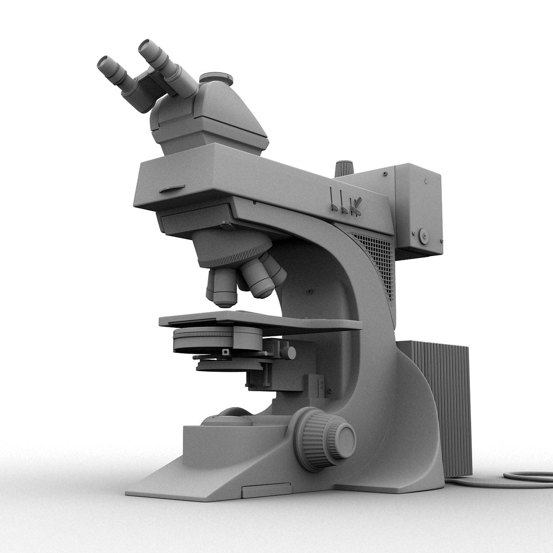 optical microscope 3d max