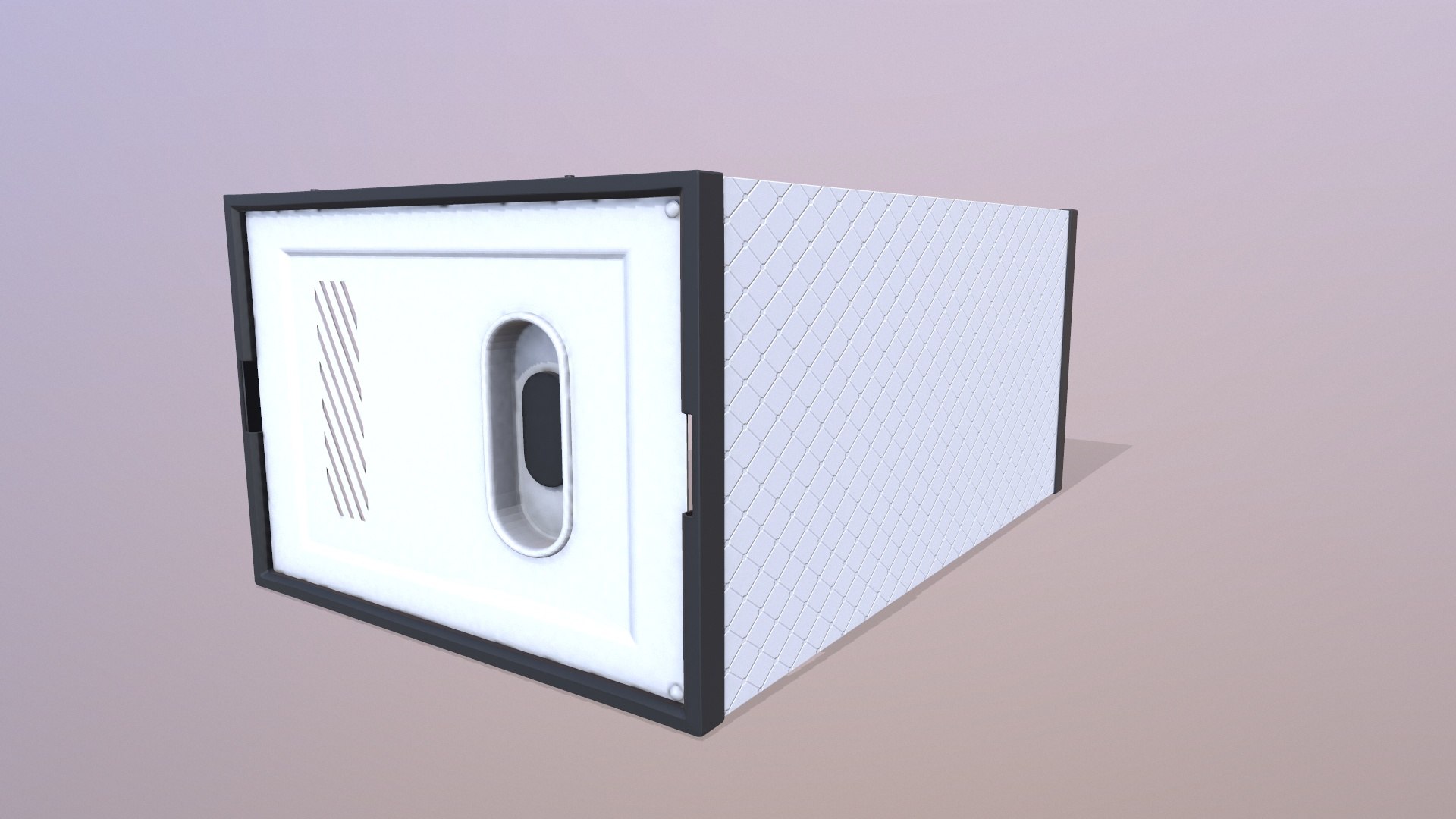 Locker Case 3D Model - TurboSquid 2258850