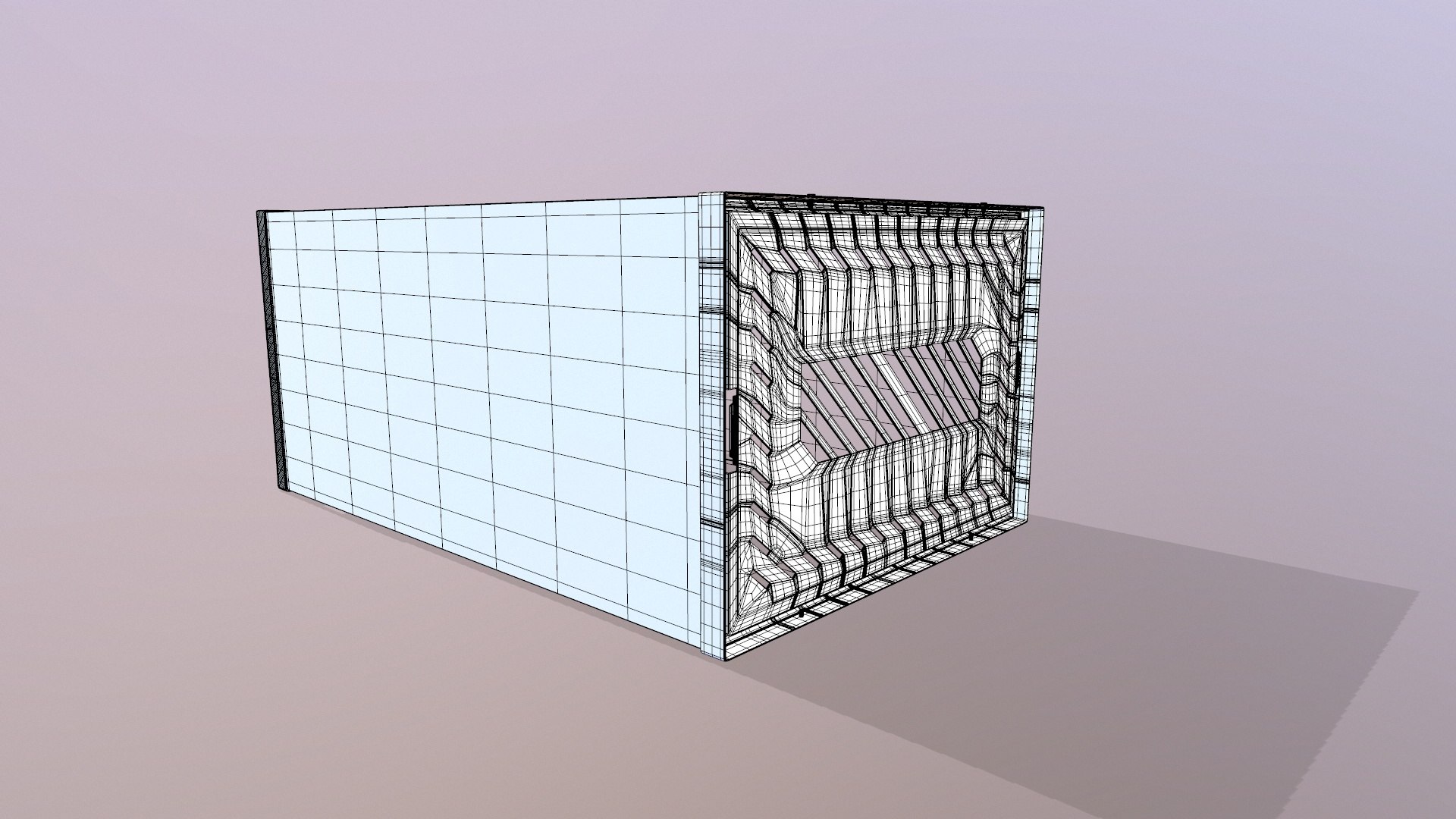 Locker Case 3D Model - TurboSquid 2258850