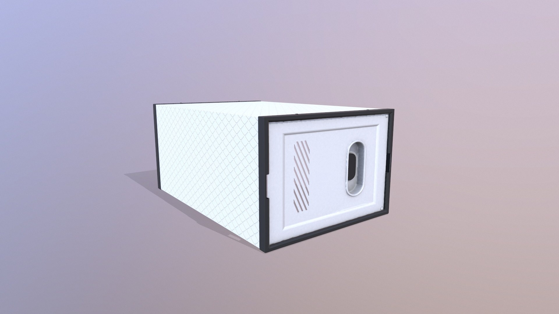 Locker Case 3D Model - TurboSquid 2258850