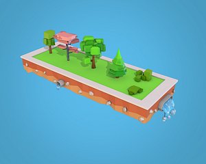 Download Free & Premium Low Poly Tree 3D Models | TurboSquid