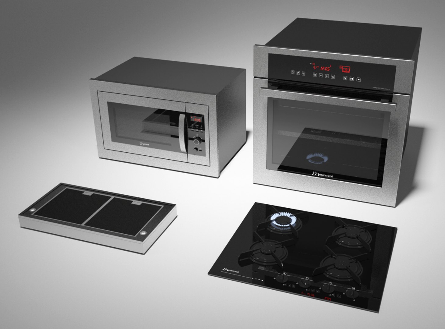 3d model kitchen mastercook