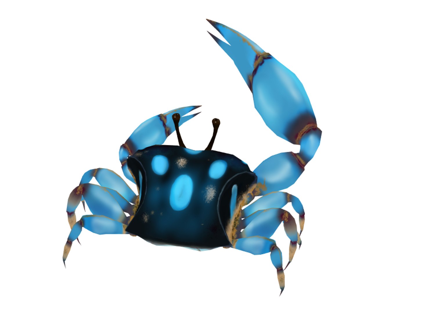 Crab Vr Ar 3D Model - TurboSquid 1450600