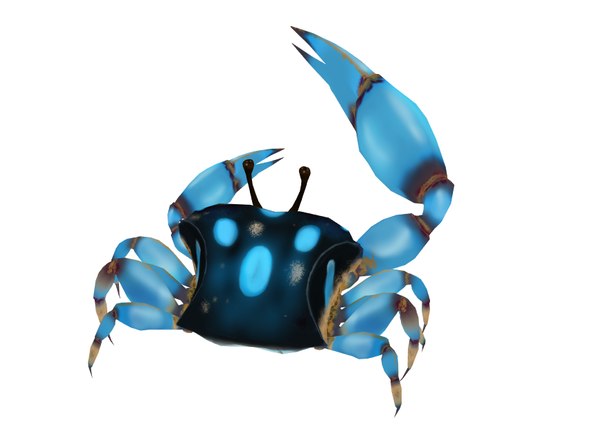 Crab vr ar 3D model - TurboSquid 1450600