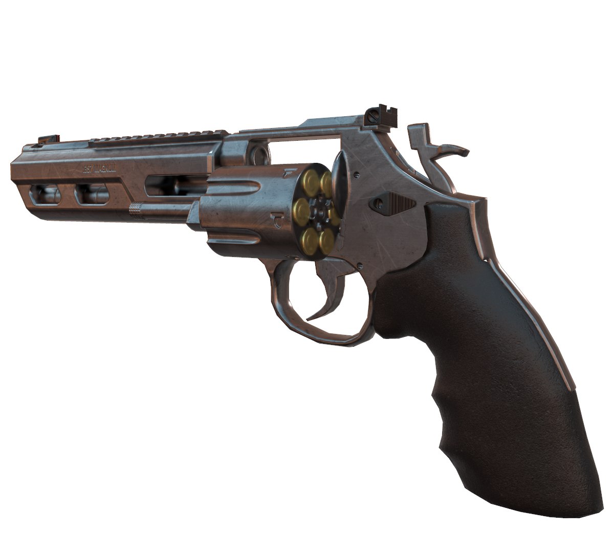 3D 357 magnum model - TurboSquid 1277883