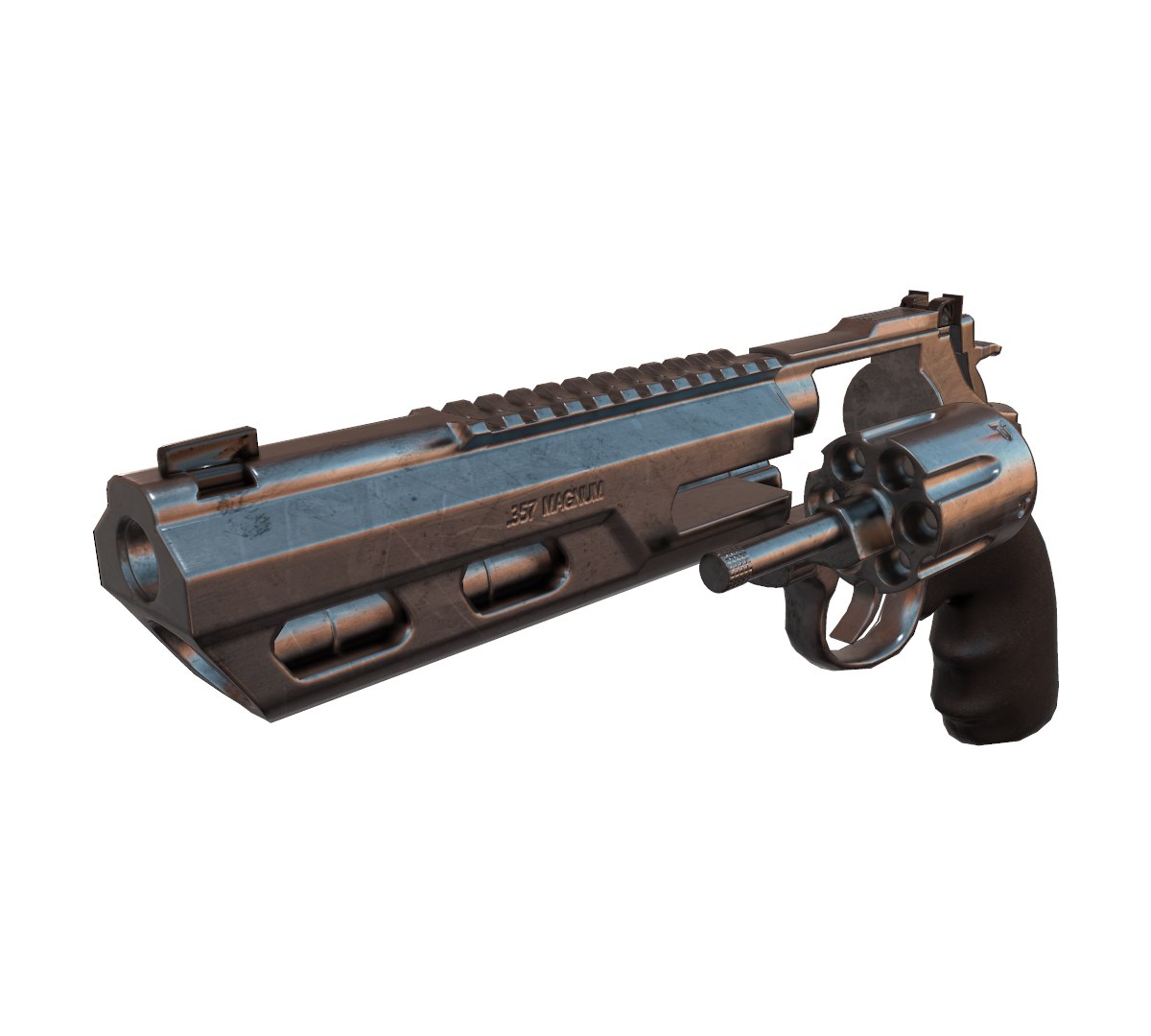 3D 357 magnum model - TurboSquid 1277883