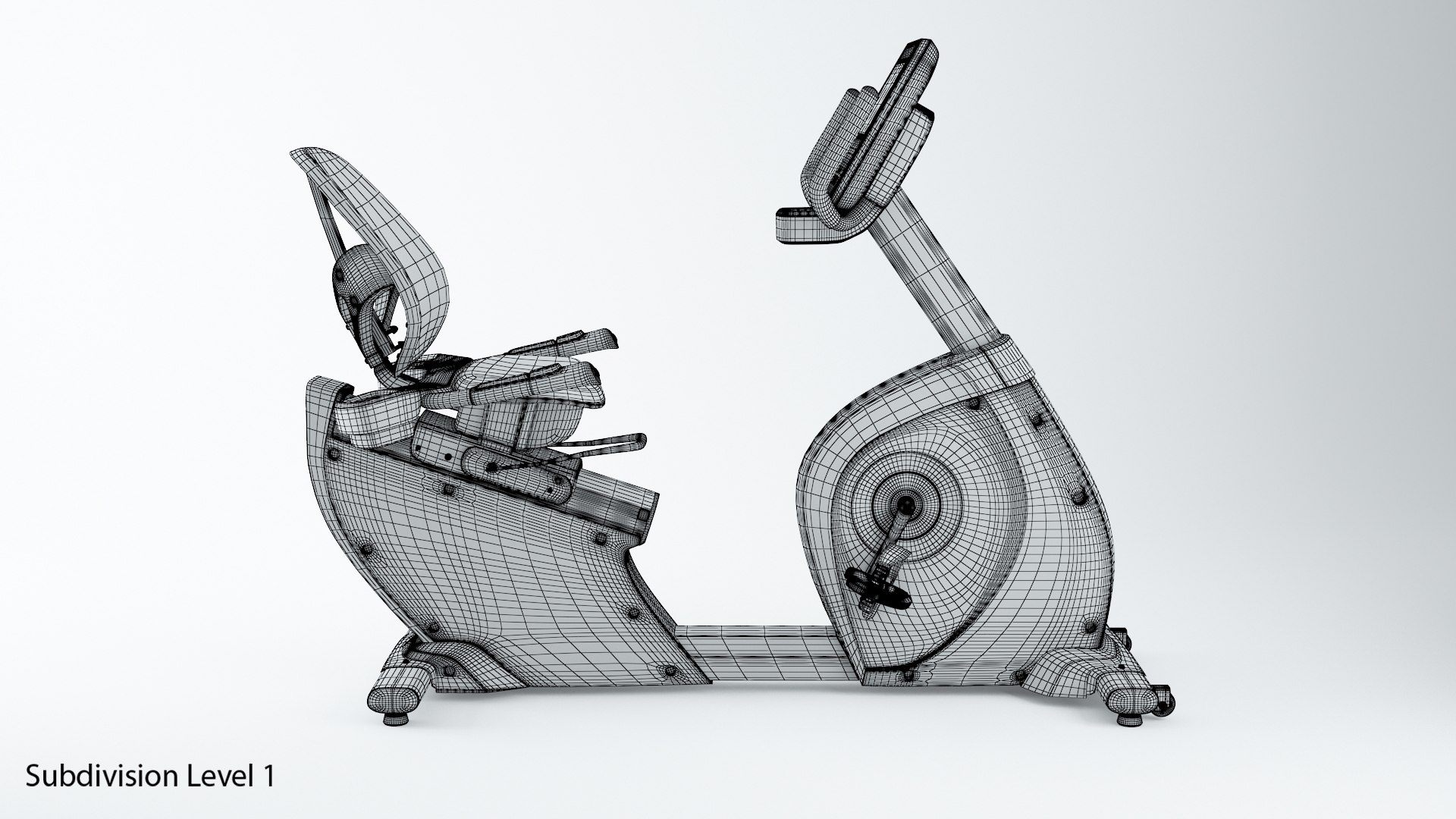 Freemotion Recumbent Bike 3D Model - TurboSquid 1937845