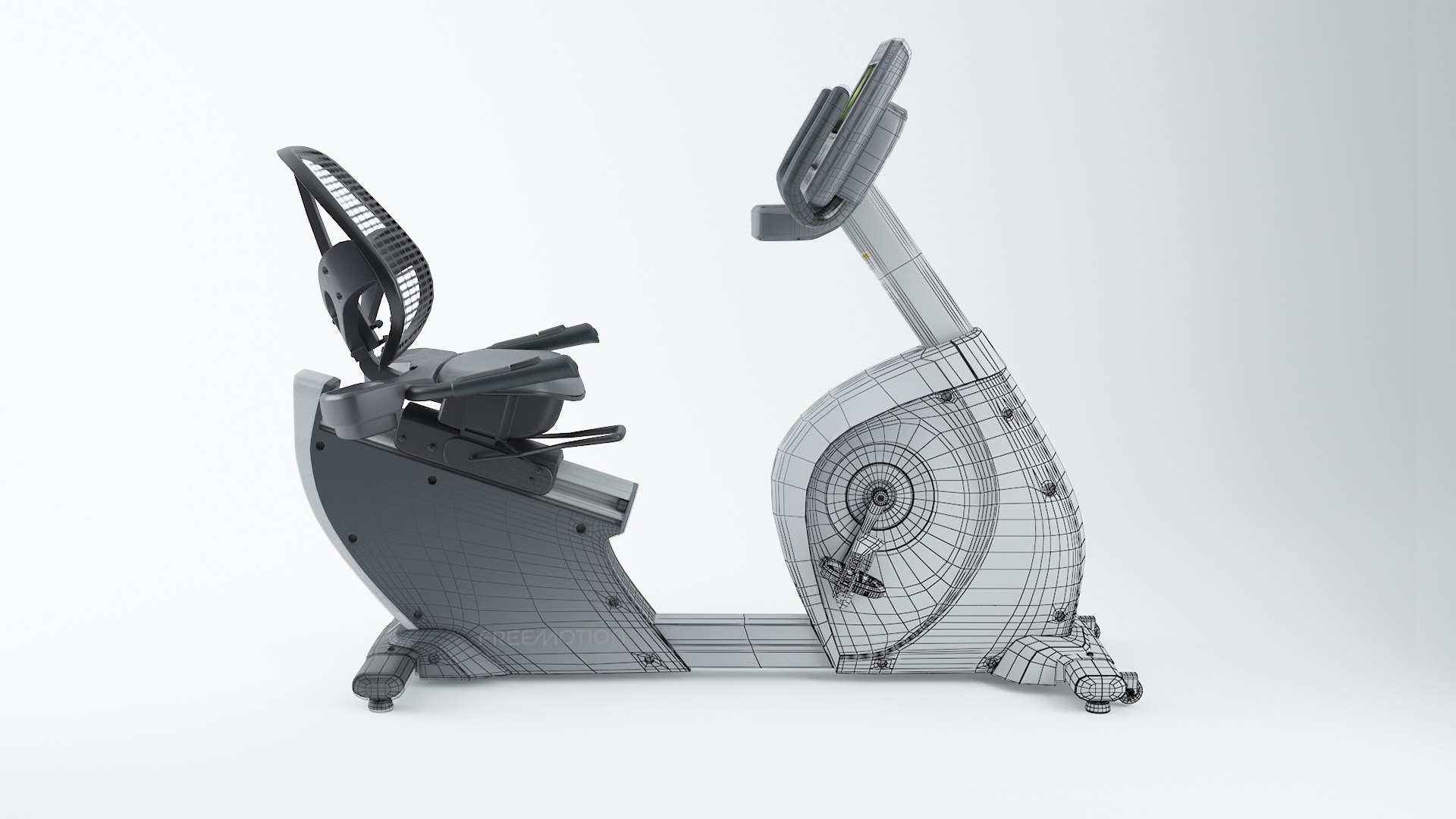 Freemotion Recumbent Bike 3D Model - TurboSquid 1937845