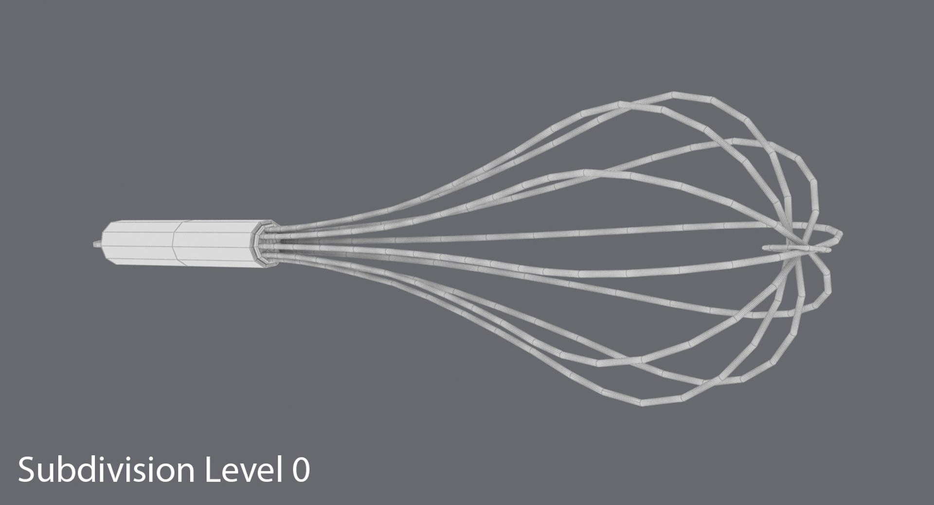 3d Model Whisk