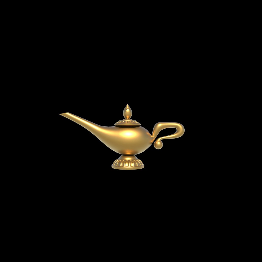 Lamp Magic Genie 3D Model 3D Model - TurboSquid 2334101