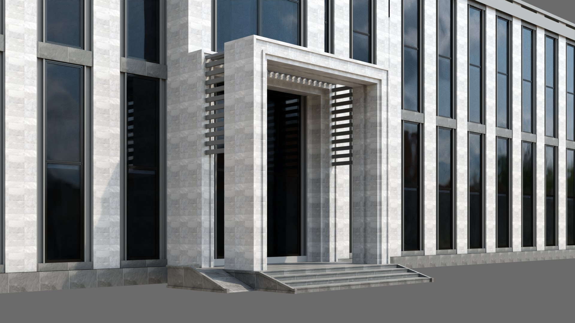 University Building 3D - TurboSquid 2029089