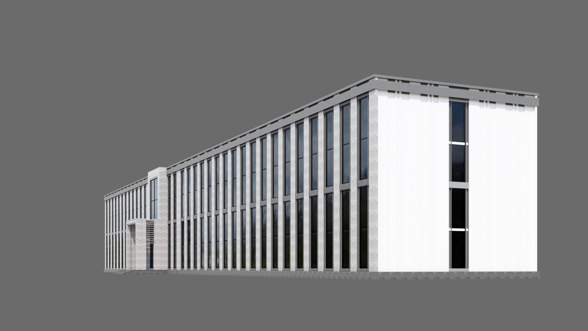 University Building 3D - TurboSquid 2029089