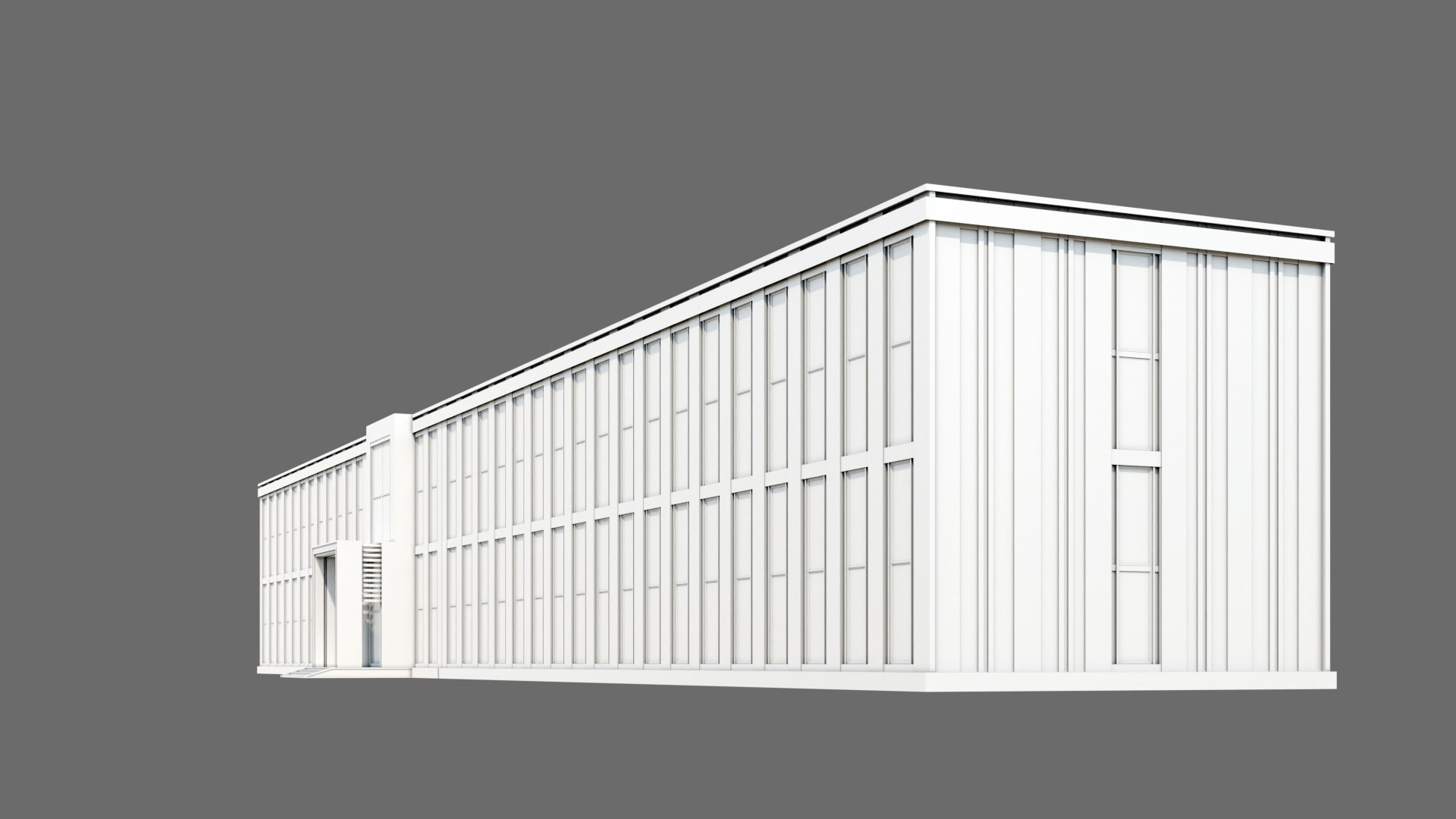 University Building 3D - TurboSquid 2029089
