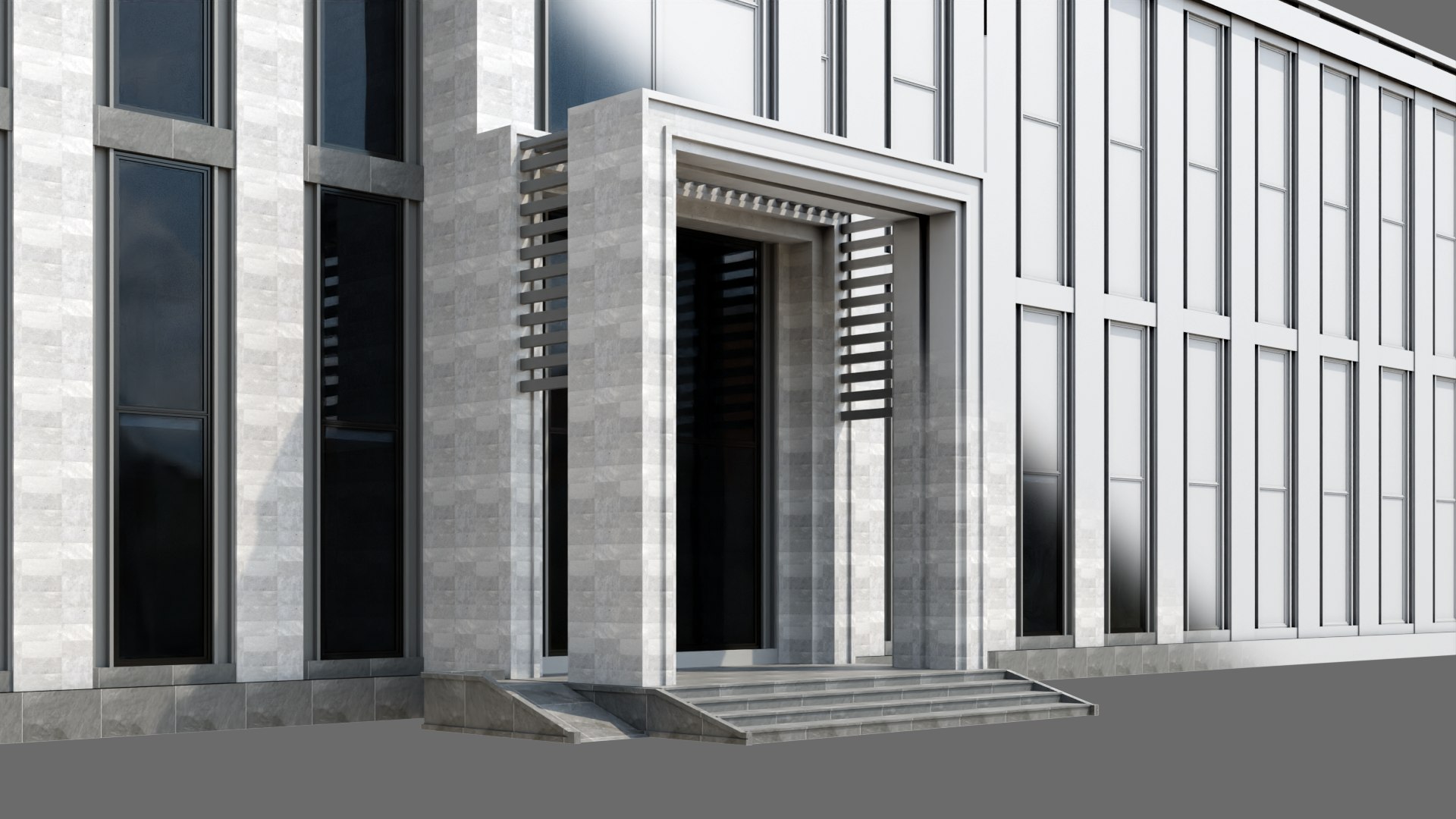 University Building 3D - TurboSquid 2029089