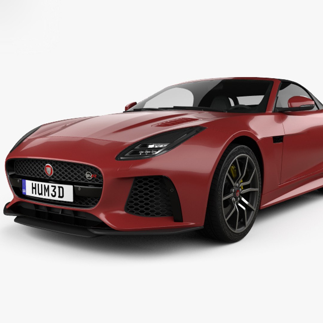 F-type F Type 3D Model - TurboSquid 1355213