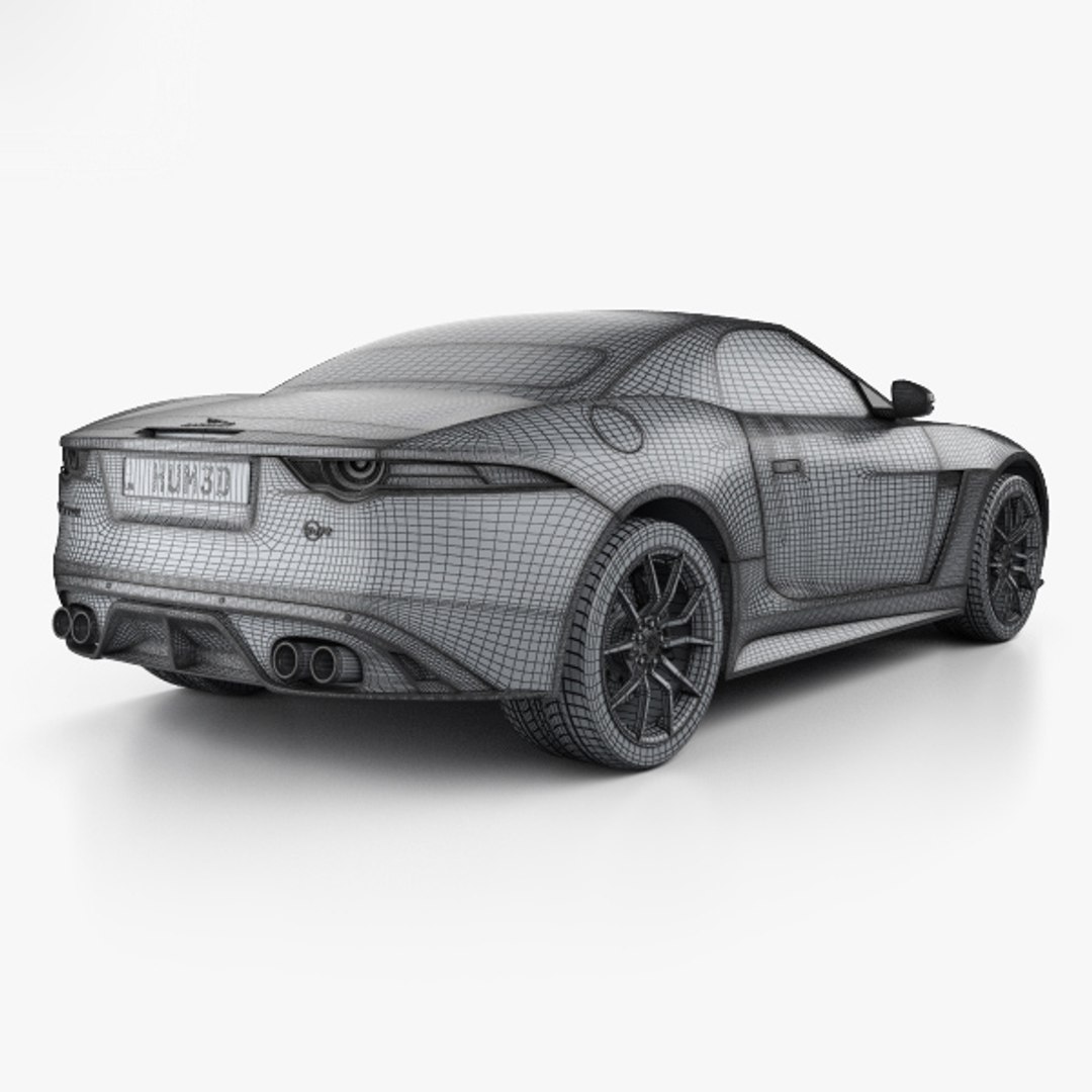 F-type F Type 3D Model - TurboSquid 1355213