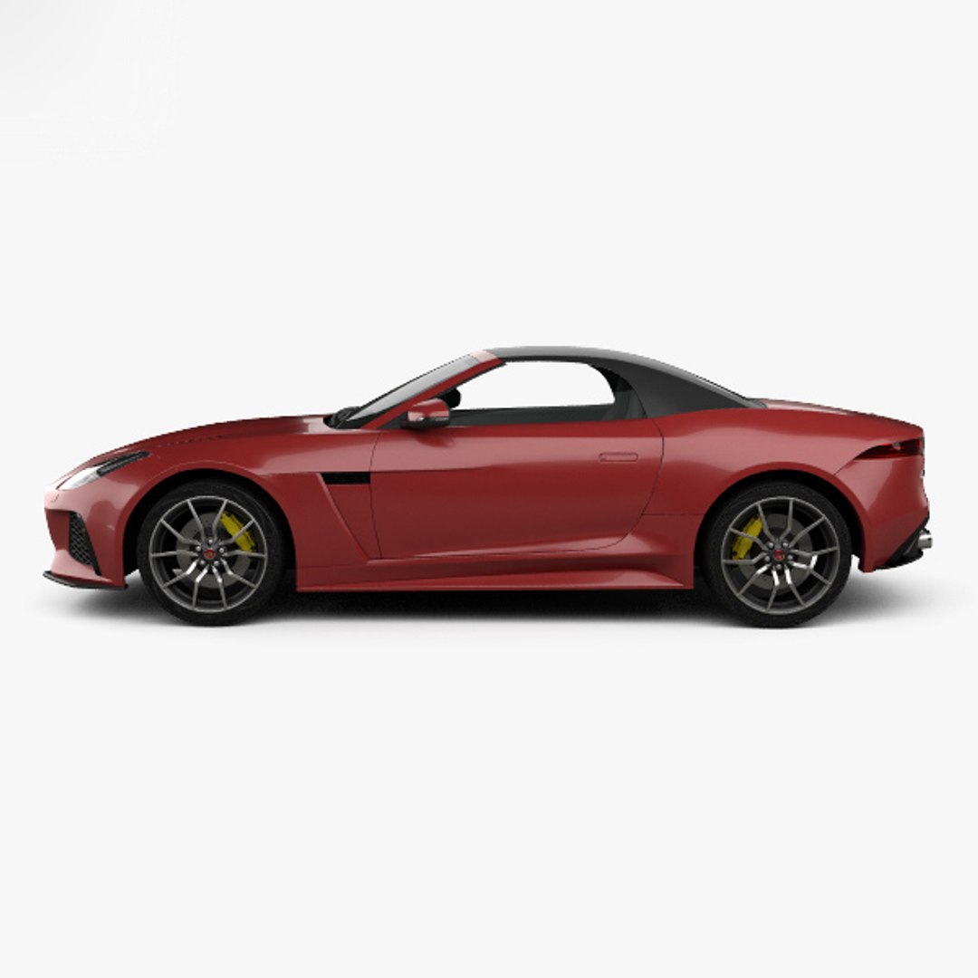 F-type F Type 3D Model - TurboSquid 1355213