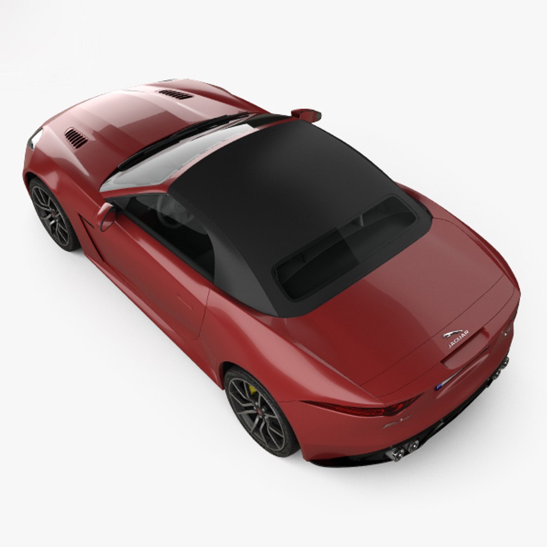 F-type F Type 3D Model - TurboSquid 1355213