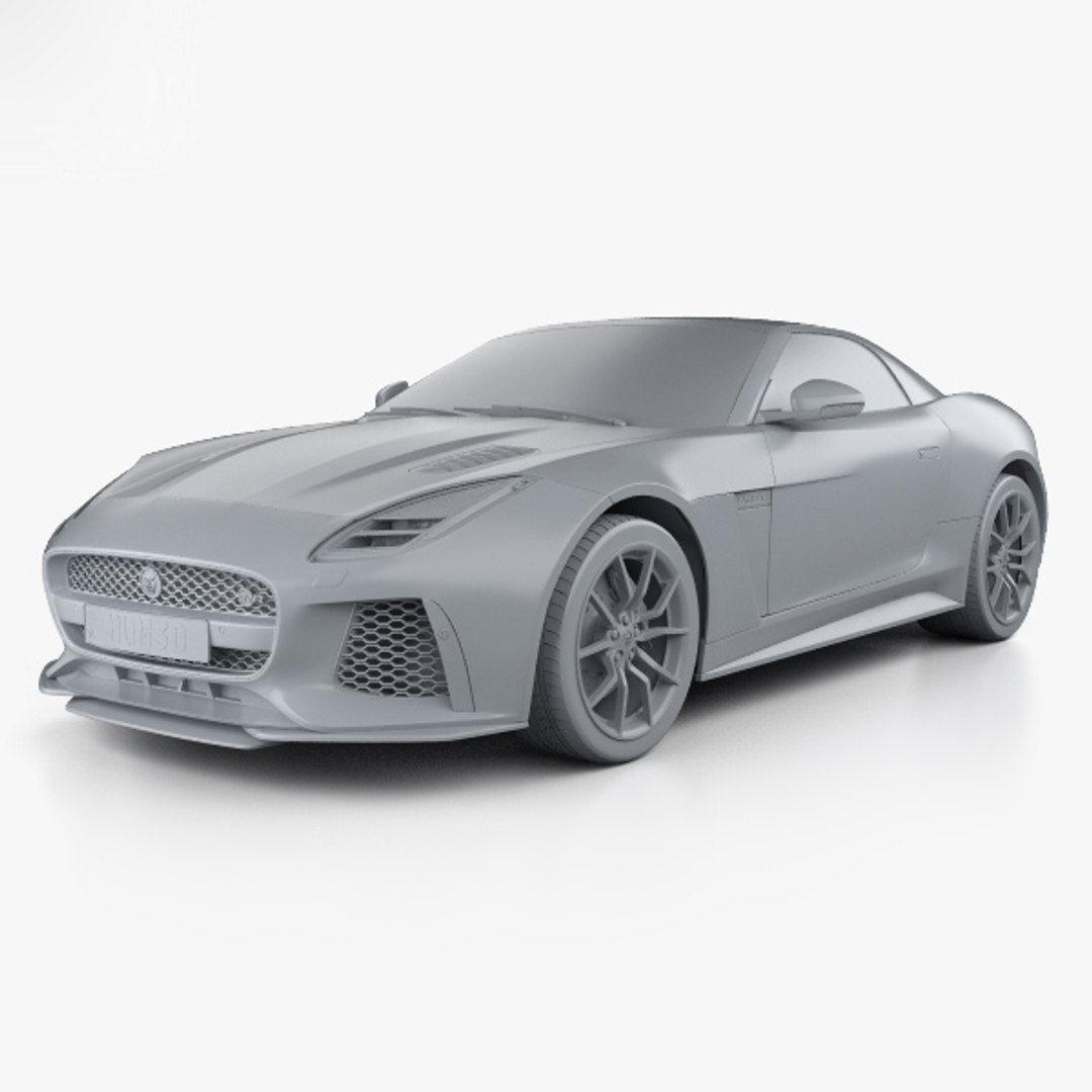 F-type F Type 3D Model - TurboSquid 1355213